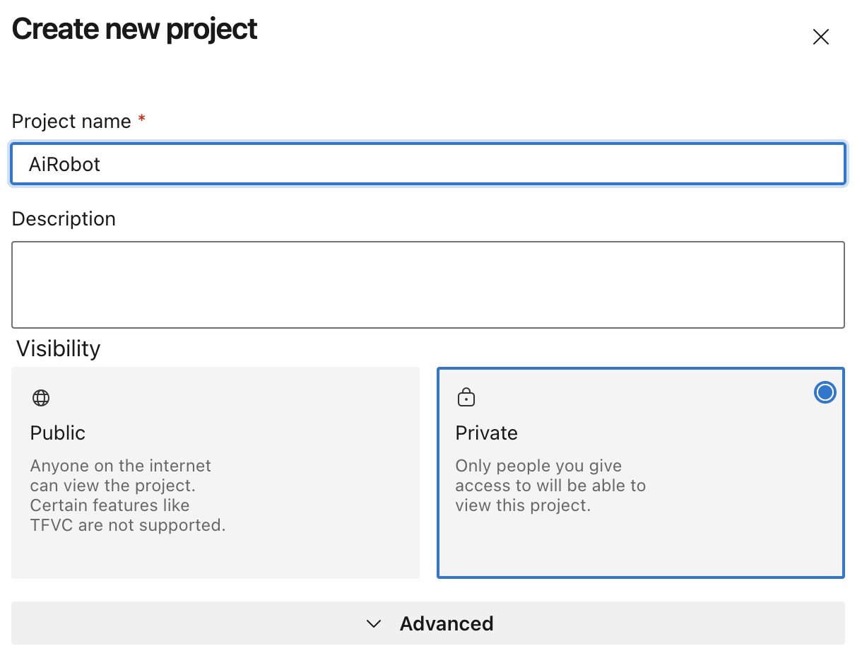 Push your Code to Azure DevOps Repository from Microsoft Visual Studio | Dewiride Developer Blogs